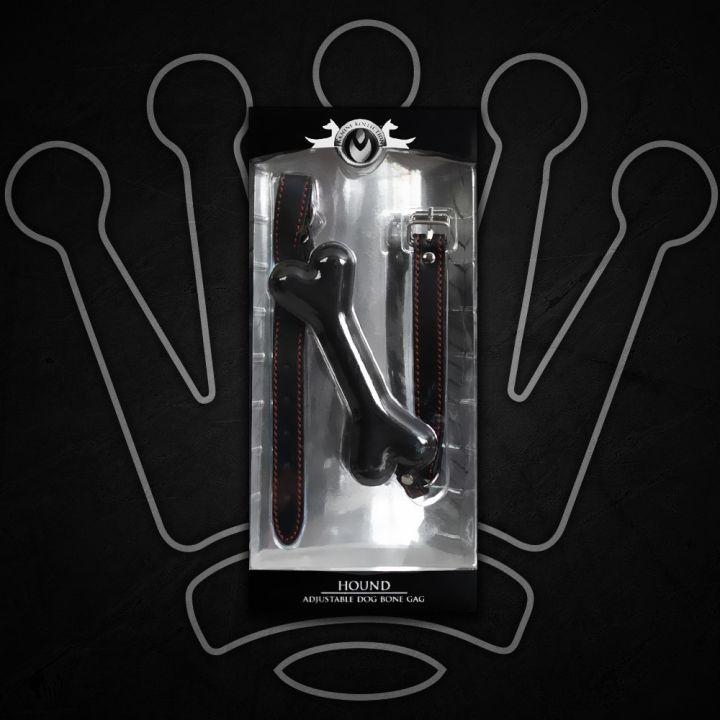 The Popper King | ADJUSTABLE DOG BONE SILICONE GAG