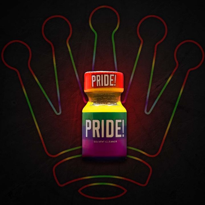 The Popper King | PRIDE 10ML POPPER